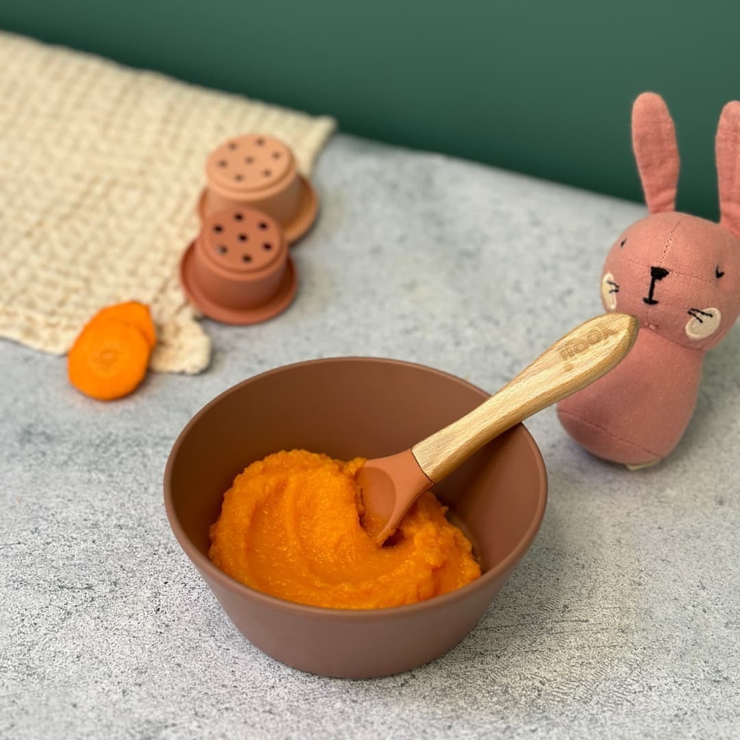 Première purée de patate douce - Recette bébé 4 mois